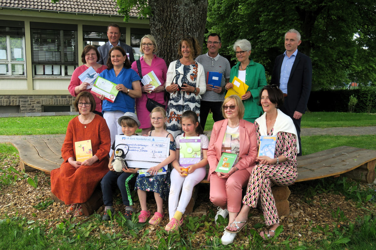 VR-Bank Spende - Grundschulverbund Gemeinde Nettersheim